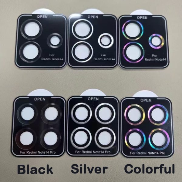 for Redmi Note 14, Note 14 Pro camera lens protector - Fomax Glass ...